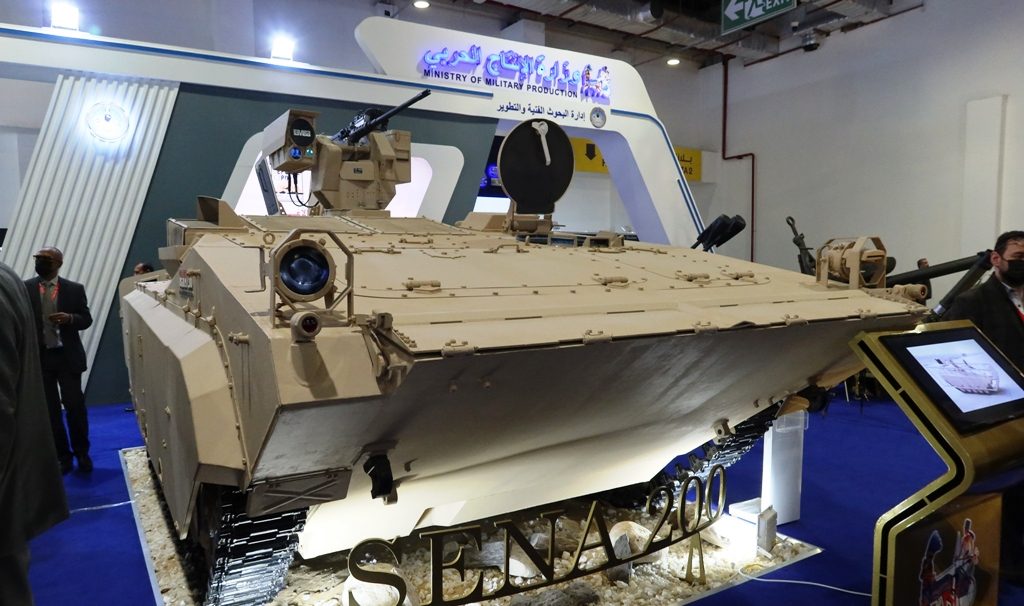 Египет представил БМП Sena 200 на выставке EDEX 2023 - Зеркало.az