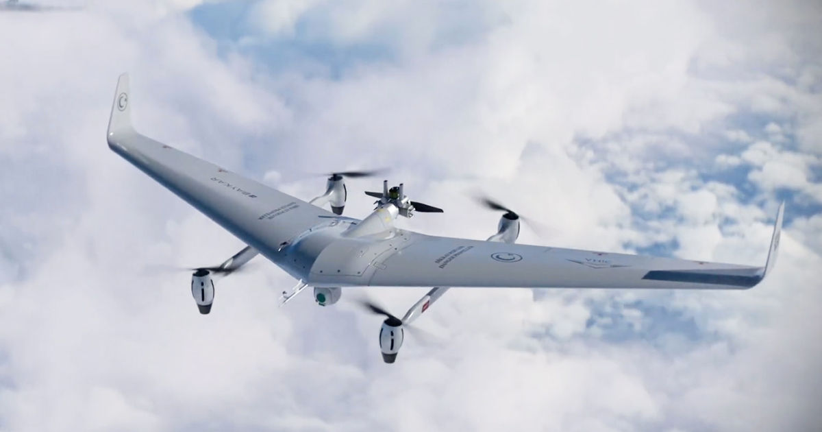 Компания Baykar представила новый боевой беспилотник Kalkan Diha ...